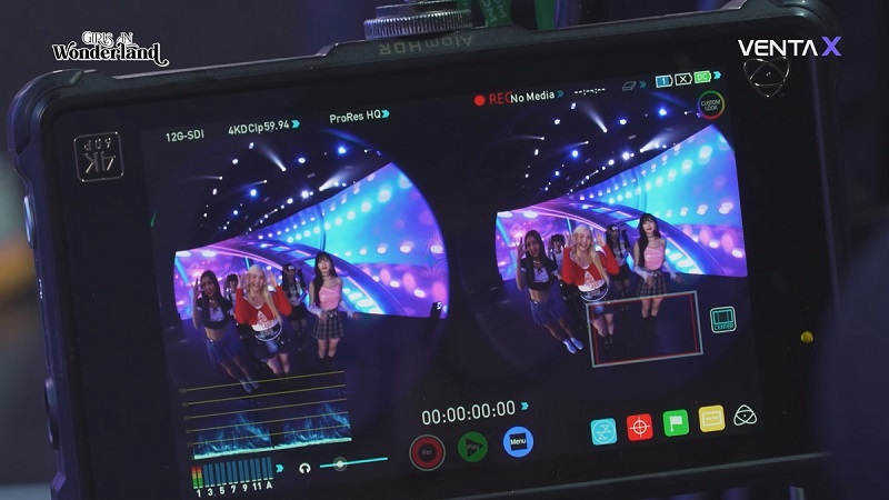 벤타브이알-벤타엑스, ‘오마이걸X이채연 3D VR콘서트 시사회’서 특허기술 공개