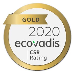 아젤리스, Ecovadis Gold 등급 수상 CSR 성과 두 번 연속 인정받아
